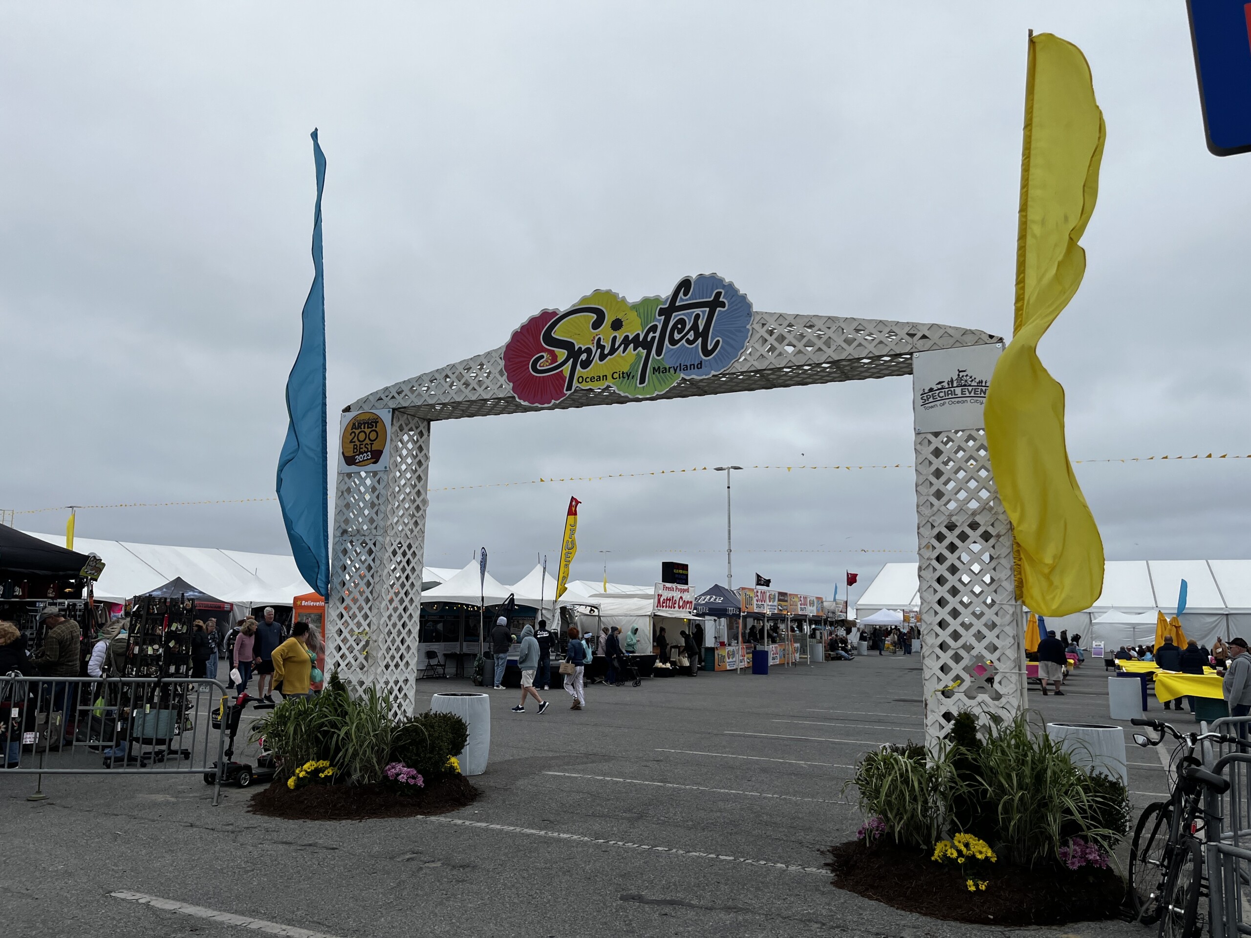 Springfest undeterred by windy weather - 47abc