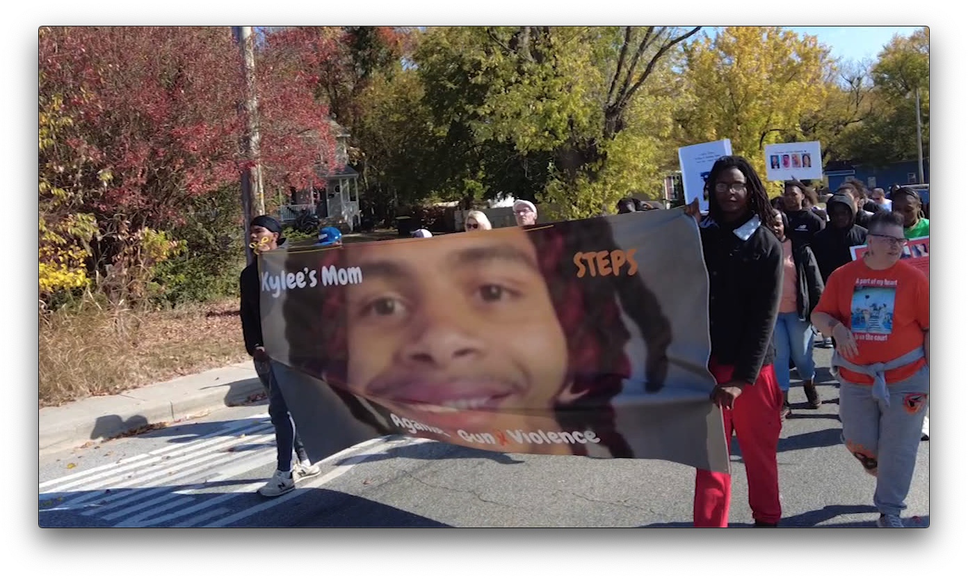 Family and friends celebrate the life of Kylee Robinson in Laurel - 47abc