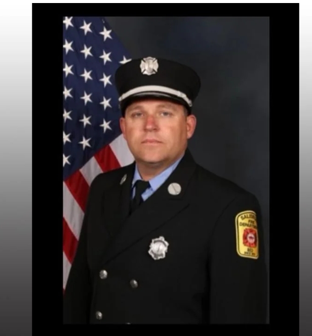 Salisbury Fire Department's Captain Bryan Lewis is honored with new ...